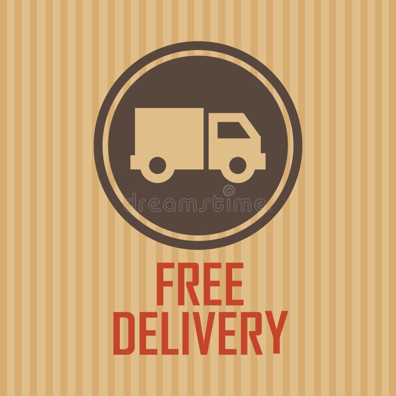 Delivery symbol stock vector. Illustration of help, package - 35358043