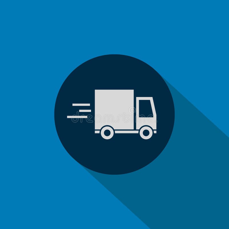 Delivery Track Icon. Vector Flat Symbol EPS10 Stock Illustration ...