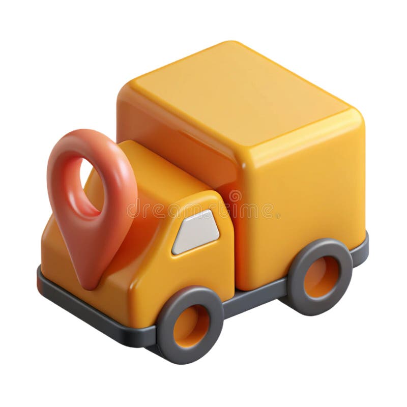 Delivery Tracking 3D Icon stock illustration. Illustration of ecommerce ...