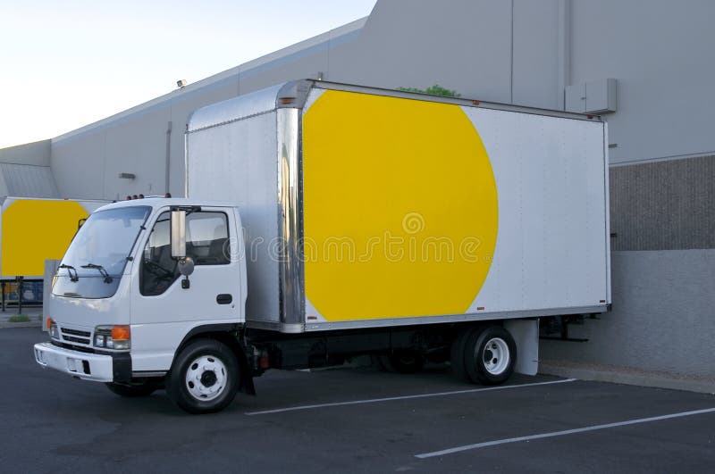 Delivery Truck stock photo. Image of shipping, transportation - 6390538