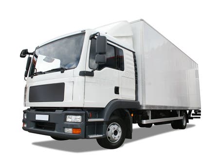 Delivery truck stock photo. Image of lorry, transport - 8357714