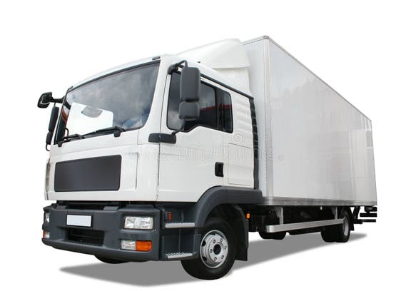 Delivery truck stock photo. Image of lorry, transport - 8357714