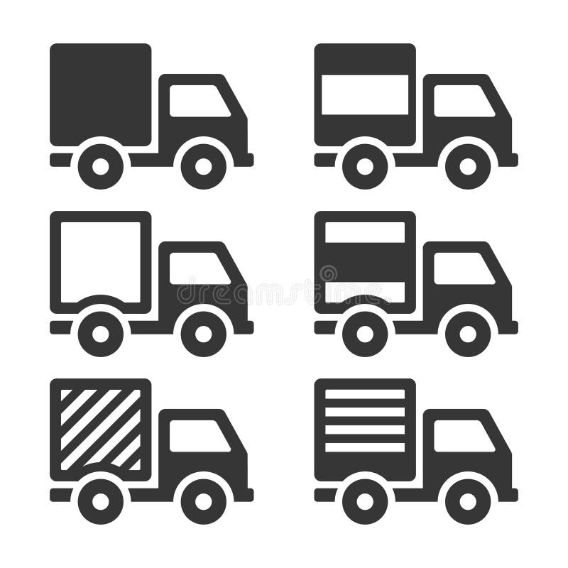 Cargo Sign Thin Line Icon. Cargo Arrows Vector Illustration Isolated on ...