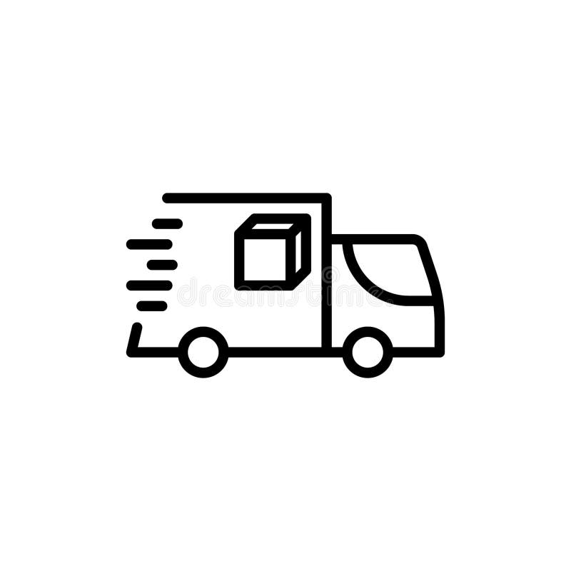 Delivery Truck Icon. Delivery Truck Icon Vector. Delivery Truck Symbol ...