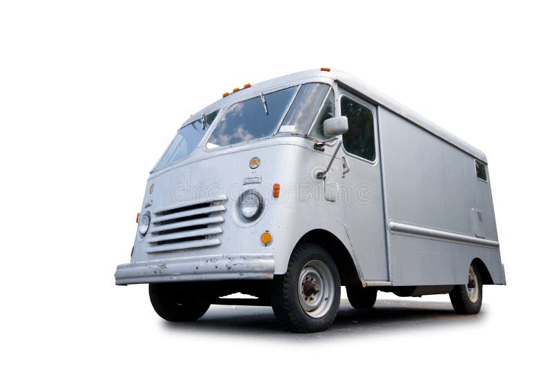 Old delivery van stock image. Image of nostalgic, vehicle - 2841849