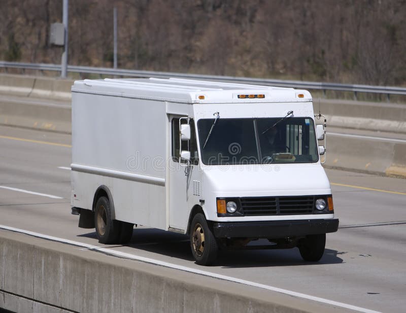 Delivery Van stock photo. Image of panel, cargo, delivery - 678694