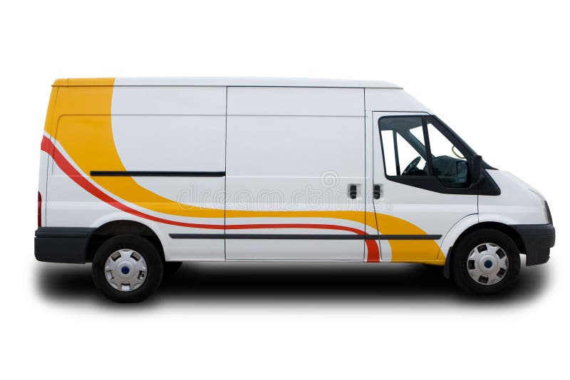 Delivery Van stock photo. Image of brand, logistics, move - 9926022