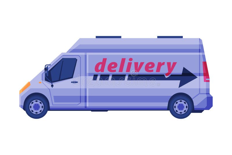 Delivery Van Vehicle, Cargo Transportation, Express Delivery Service ...