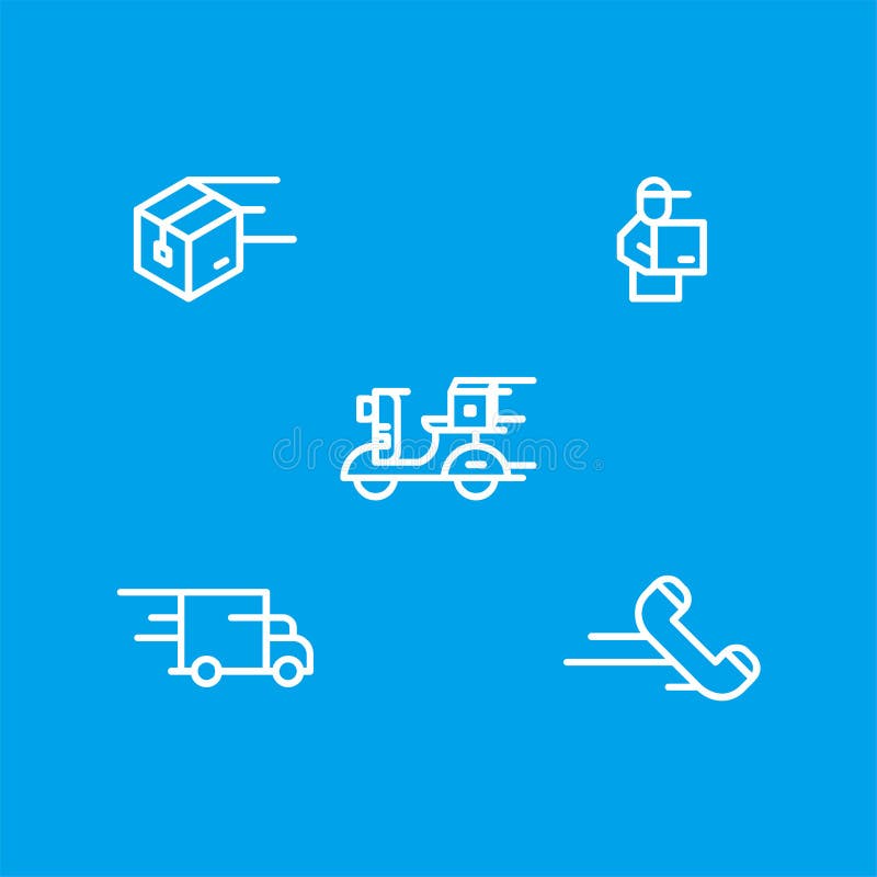 Delivery Vector Image. Shipping Fast Delivery Symbol Stock Vector ...