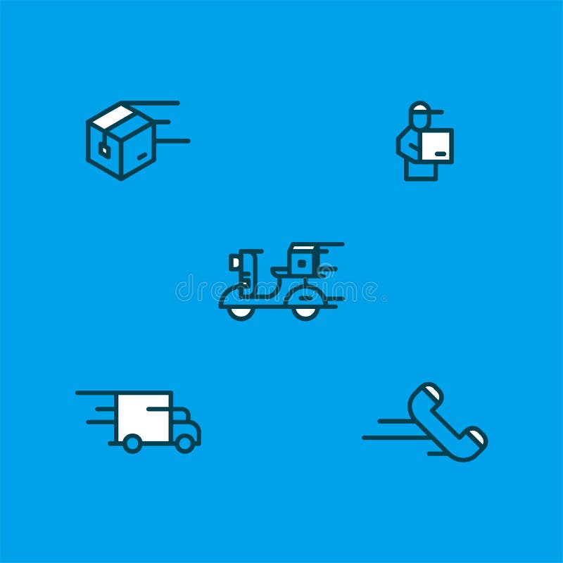 Delivery Vector Image. Shipping Fast Delivery Symbol Stock Vector ...