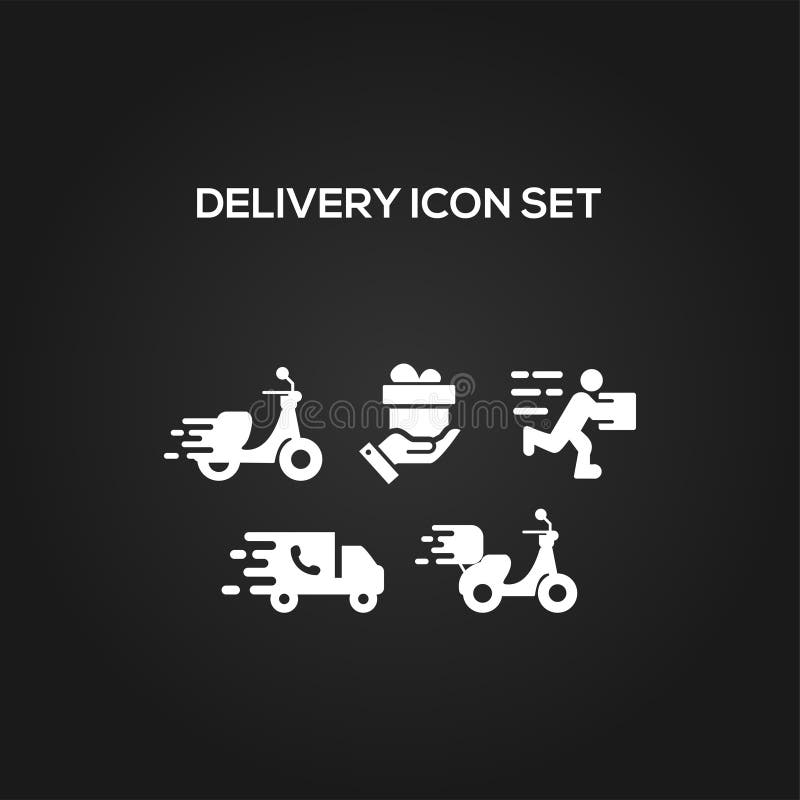 Delivery Vector Image. Shipping Fast Delivery Symbol Stock Vector ...