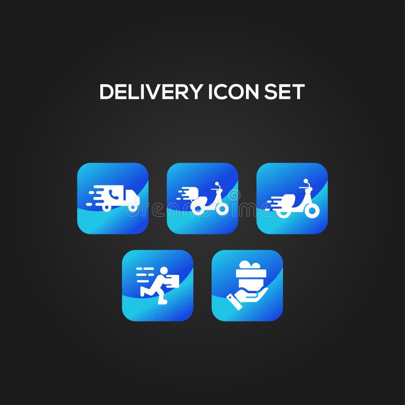 Delivery Vector Image. Shipping Fast Delivery Symbol Stock Vector ...