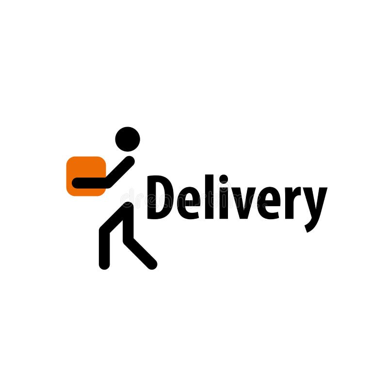 Delivery vector logo stock vector. Illustration of idea - 126502493