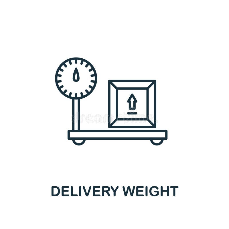 Packaging Icon. Monochrome Style Design from Logistics Delivery Icon ...