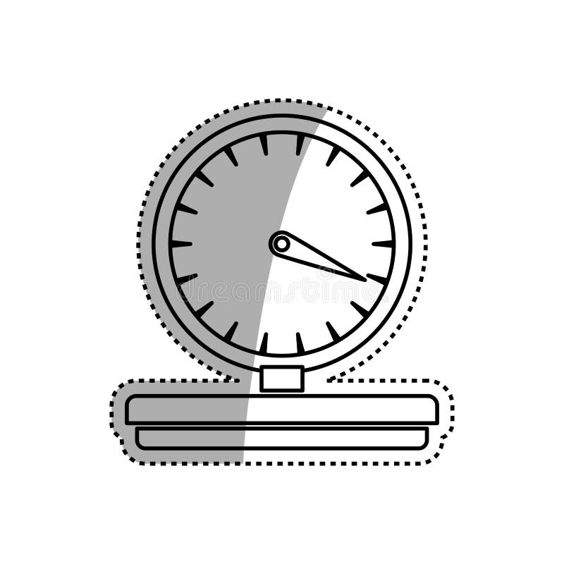 Delivery weight scale stock illustration. Illustration of black - 88961519