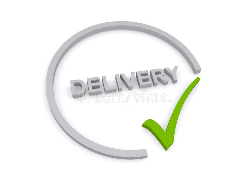 Delivery Word Concepts Banner. on Demand Transportation Presentation ...