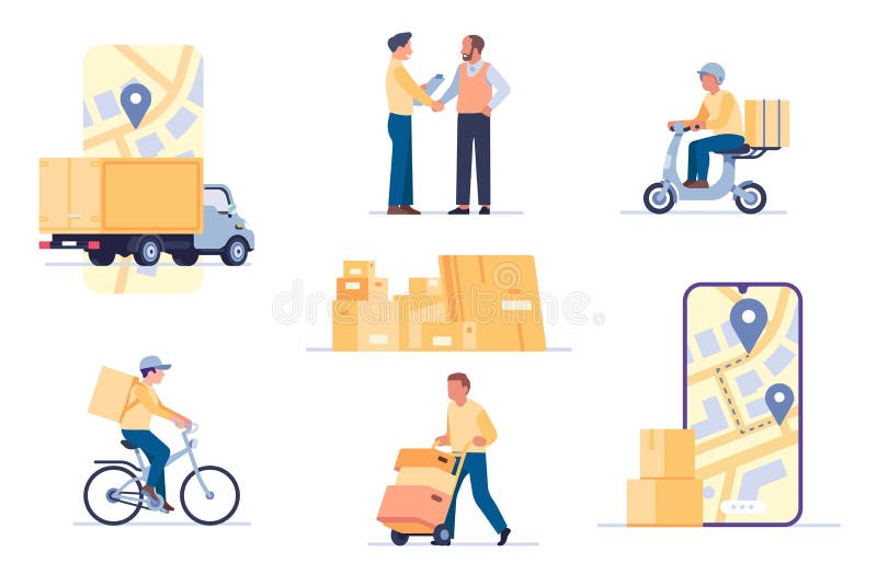 Courier Team Stock Illustrations – 1,076 Courier Team Stock ...