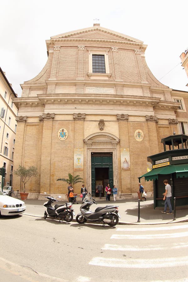 Delle Fratte, Roma De Andrea Del ` De Sant Imagen editorial - Imagen de ...