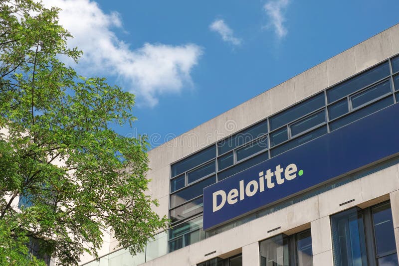 Deloitte munich editorial stock photo. Image of office - 41742758