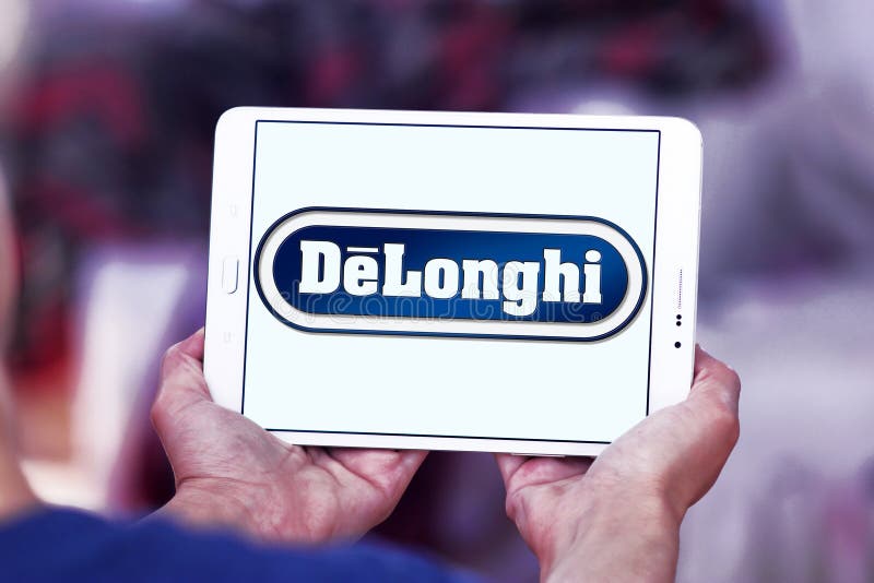 DeLonghi-Logo redaktionelles stockfoto. Bild von getränke - 98602978