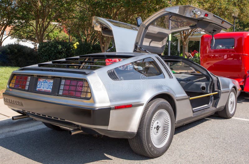 Delorean-Sport-Auto 1981 redaktionelles stockfotografie. Bild von ...