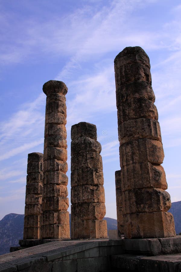 Delphi stock photo. Image of oracle, delphi, ruins, unesco - 21581118
