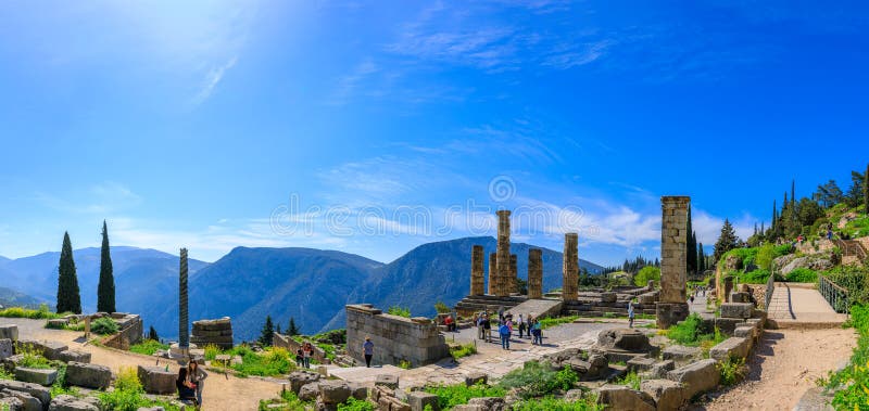 Delphi Archaeological Site editorial image. Image of apollo - 90083925