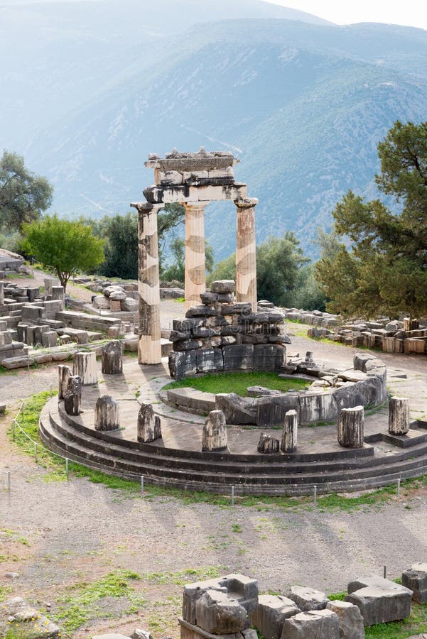 Delphi stock photo. Image of ideas, panoramic, greece - 61861408