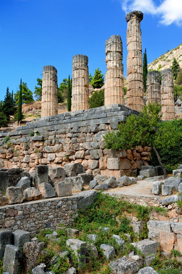 Delphi, Greece stock photo. Image of heritage, delfi - 38557214
