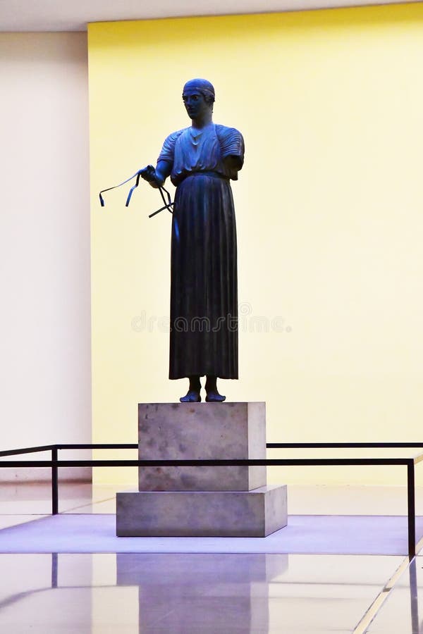 Delphi Greece - August 31 2022 : Archaeological Museum Editorial Photo ...