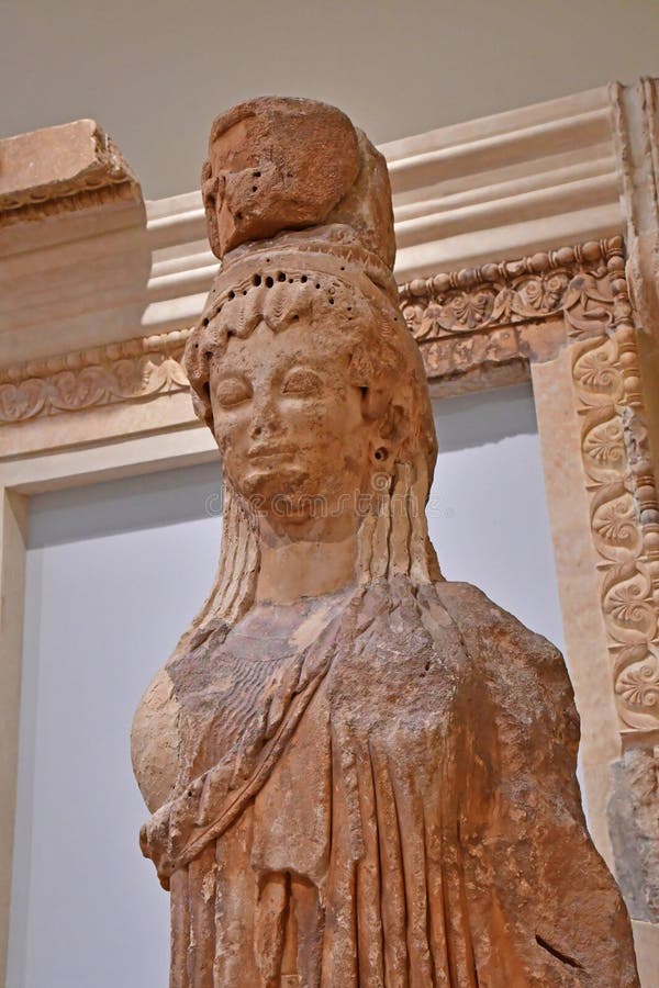 Delphi Greece - August 31 2022 : Archaeological Museum Editorial Stock ...