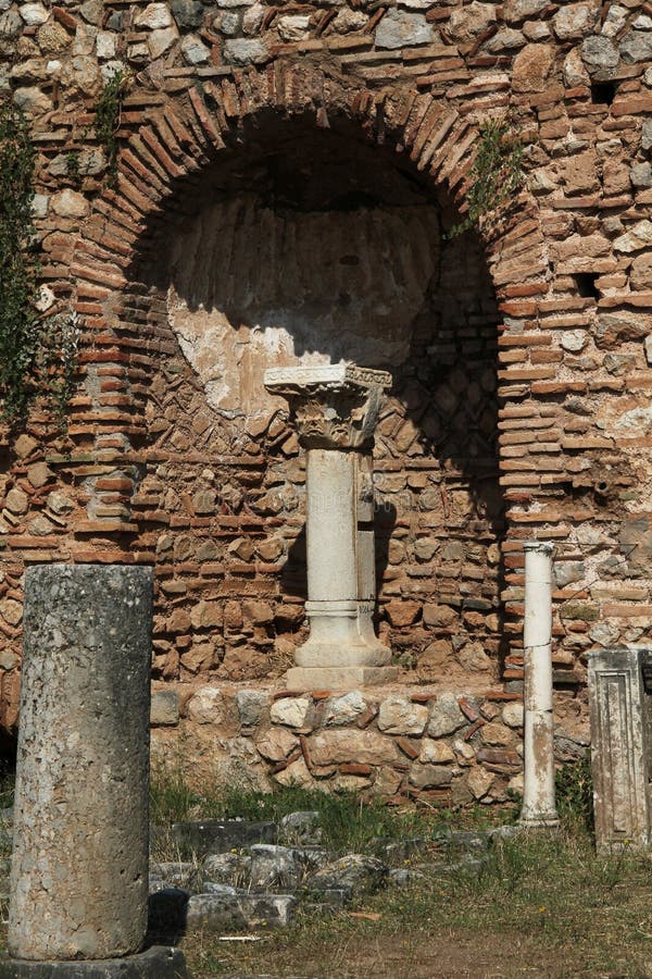 Ancient Ruins in Delphi, Greece Editorial Photography - Image of ...