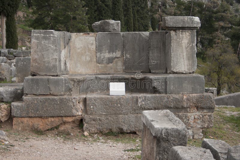 Delphi museum. Greece stock photo. Image of delphi, monument - 65047464