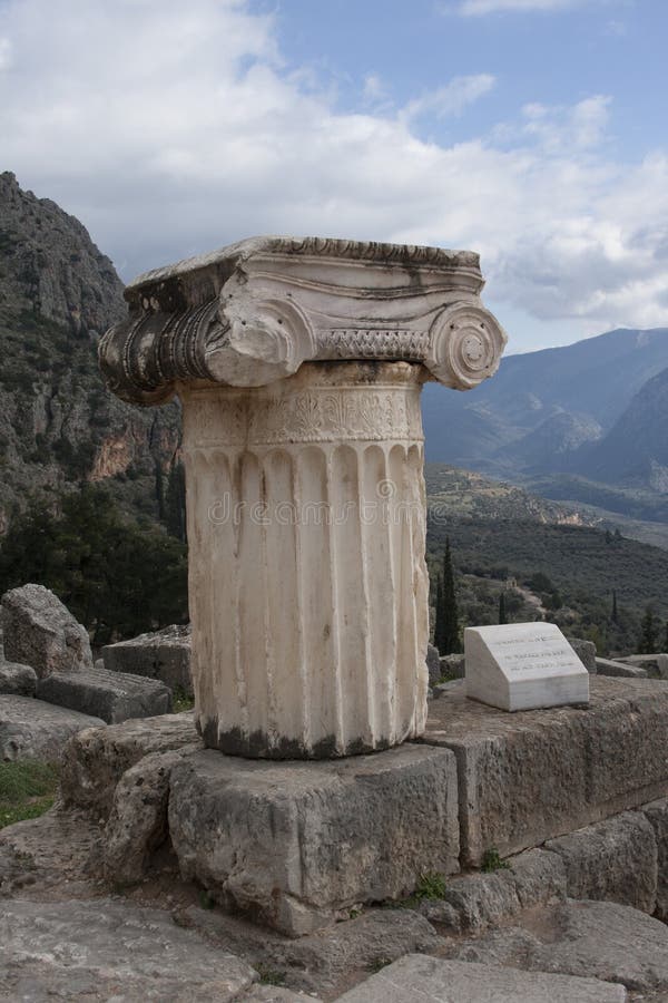 Delphi museum. Greece stock photo. Image of game, delphi - 66426736