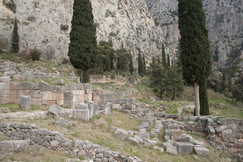 Delphi museum. Greece stock image. Image of park, olympic - 65047573