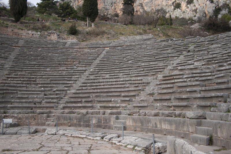 Delphi museum. Greece stock photo. Image of mountain - 65047658