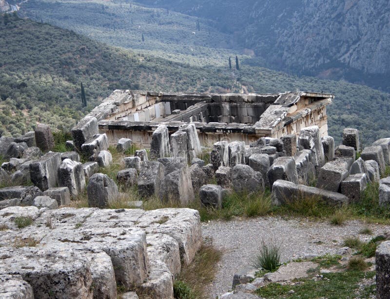 Delphi museum. Greece stock photo. Image of attraction - 66427884