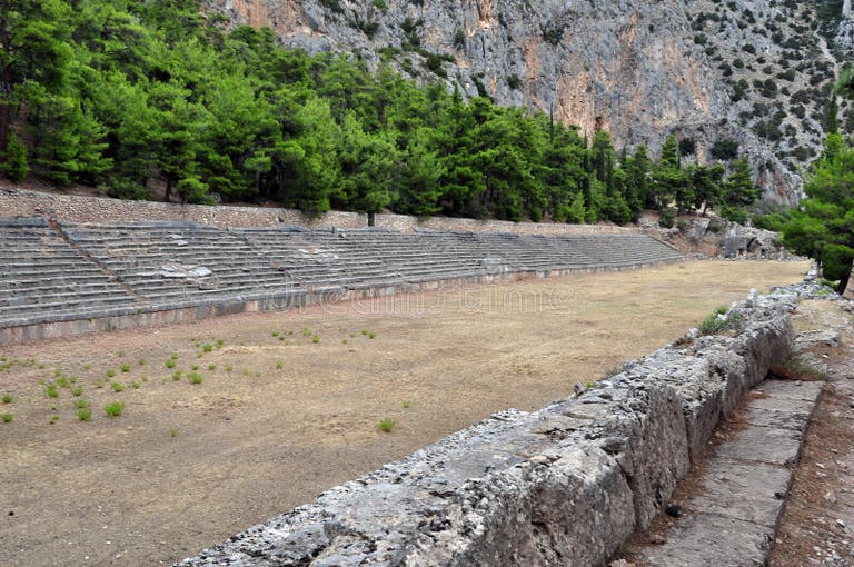 The Delphi Stadium stock photo. Image of geology, rock - 245822820
