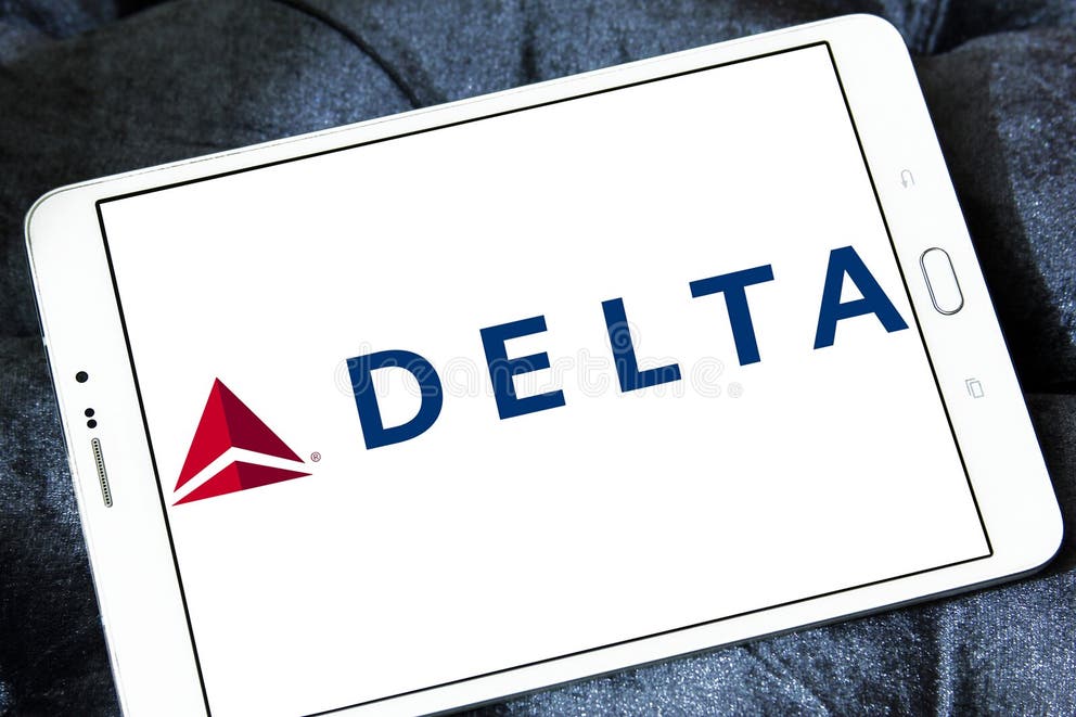 Delta airlines logo editorial stock image. Image of airasia - 97603649