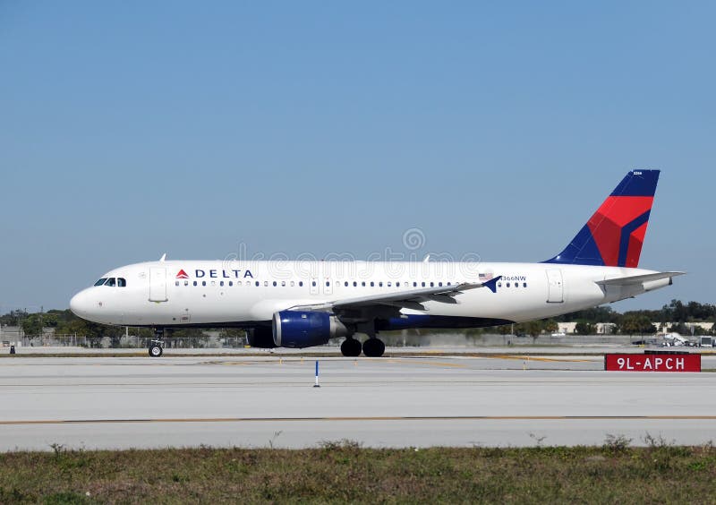 Delta Airlines Passenger Jet Editorial Image - Image of delta, airlines ...