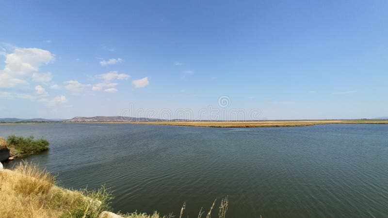 Delta Evros National Park, Evros Thraki Stock Photo - Image of aerial ...