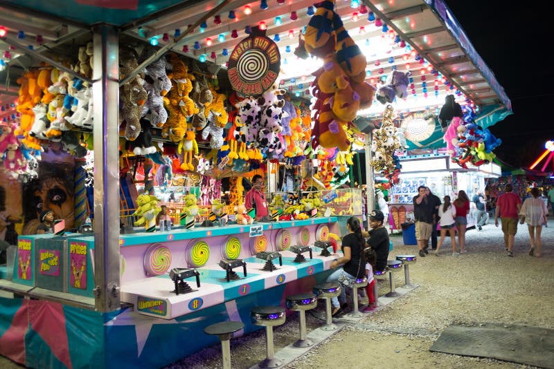 Delta Fair, Memphis, TN, Ferris Wheel at County Fair Editorial Stock ...