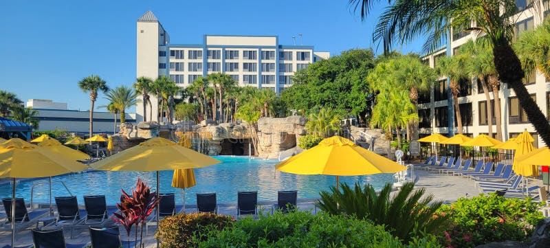 Delta Hotel by Marriott Orlando Florida Poolside Editorial Photo ...