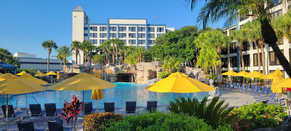 Delta Hotel by Marriott Orlando Florida Poolside Editorial Photo ...