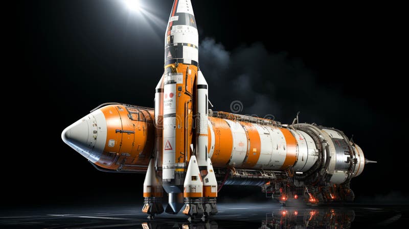 Delta III Launch Vehicle of McDonnell Douglas Stock Photo - Image of ...