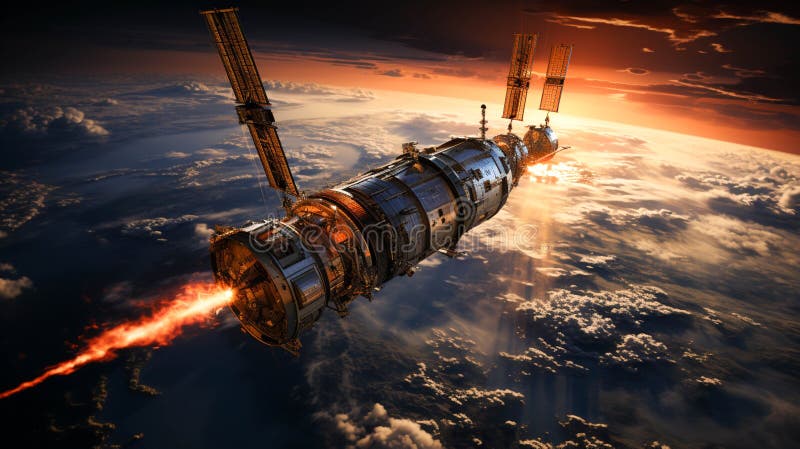 Delta III Launch Vehicle of McDonnell Douglas Stock Photo - Image of ...