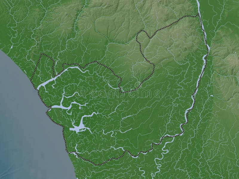 Delta, Nigeria. Wiki. No Legend Stock Illustration - Illustration of ...