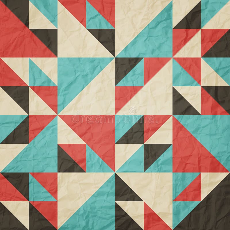 Delta paper stock vector. Illustration of aged, mosaic - 39410054