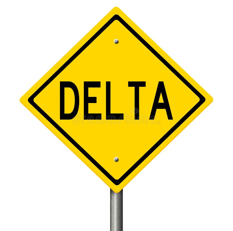 Yellow Highway Warning Sign Stock Illustration - Illustration of ...