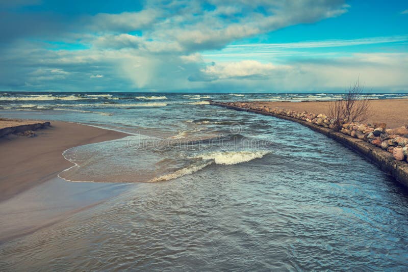 Delta river in the daytime stock photo. Image of baltic - 114683334